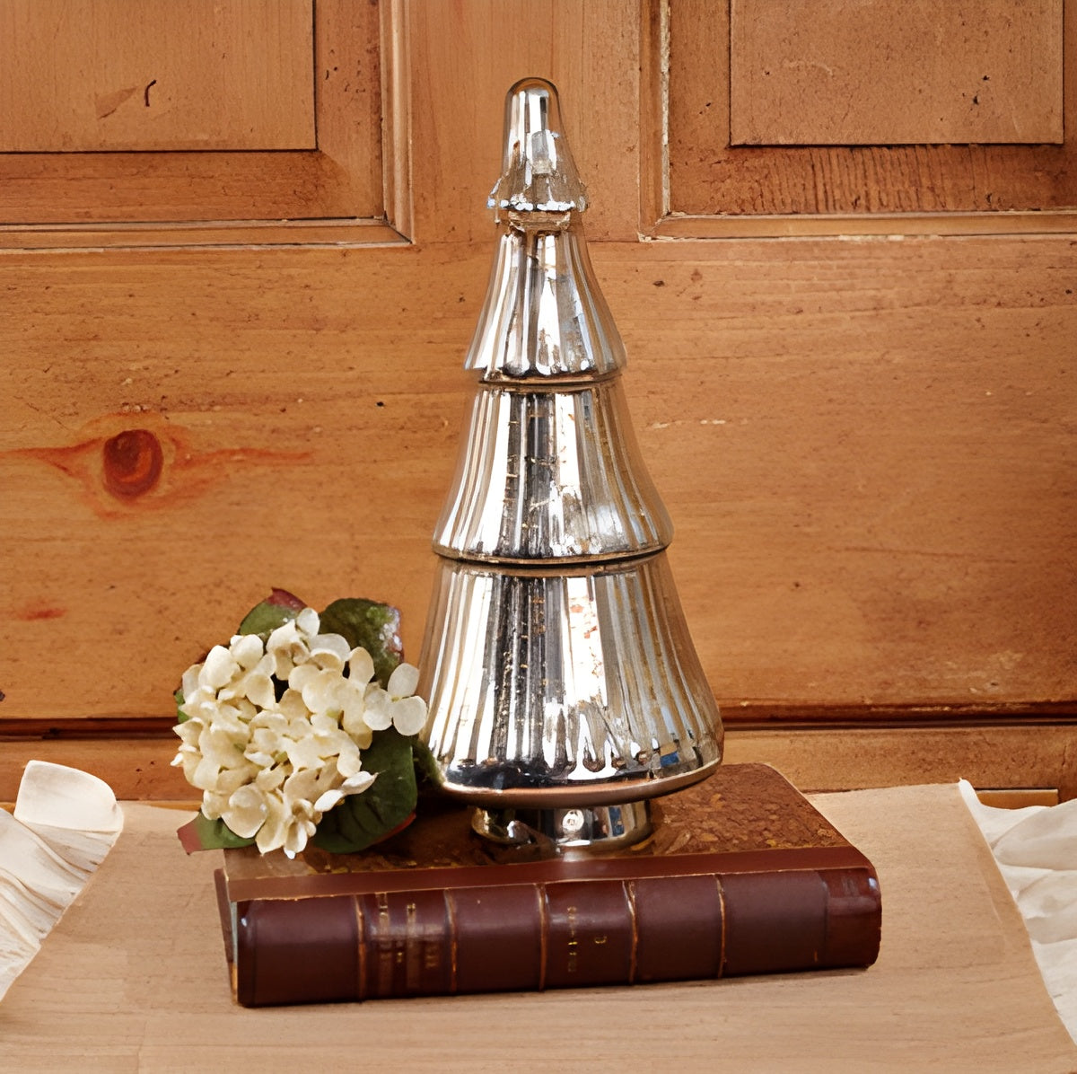 Mercury Glass Tree - Handcrafted Holiday Decorations – Vintage Crossroads