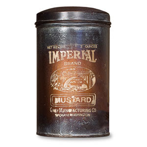 Imperial Mustard Tin | Vintage Crossroads