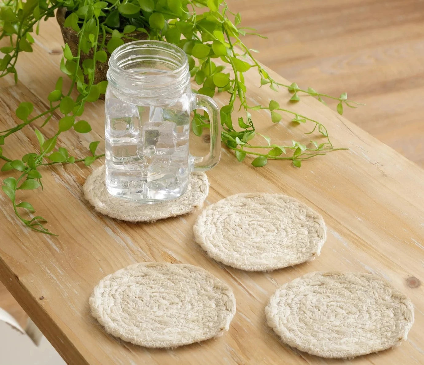 Jute Coasters | Vintage Crossroads