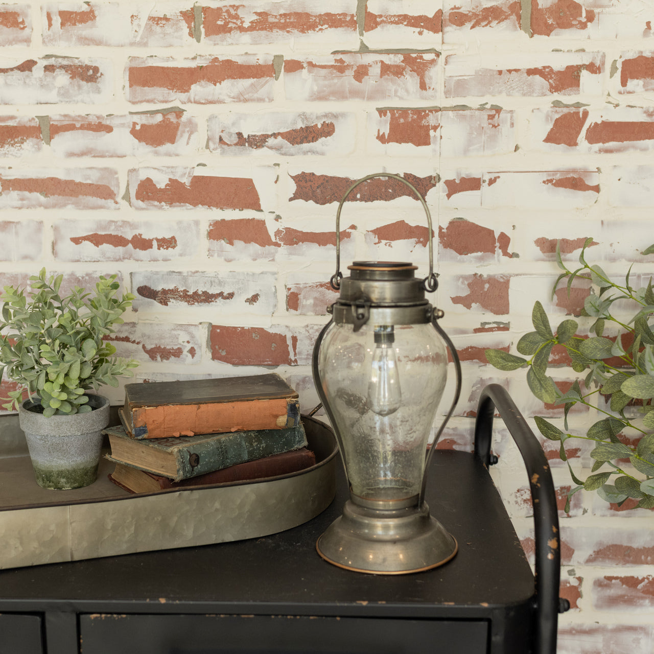 Madelyn Solar Lantern | Vintage Crossroads